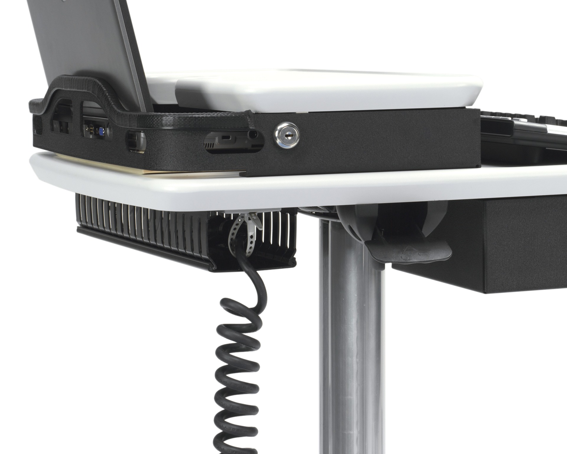 Mobile Technology Cart Cable Management - Herman Miller