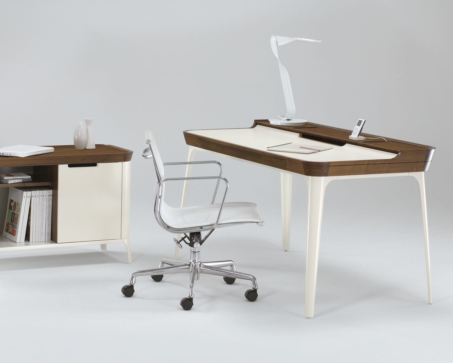 Airia Desk and Media Cabinet - Herman Miller
