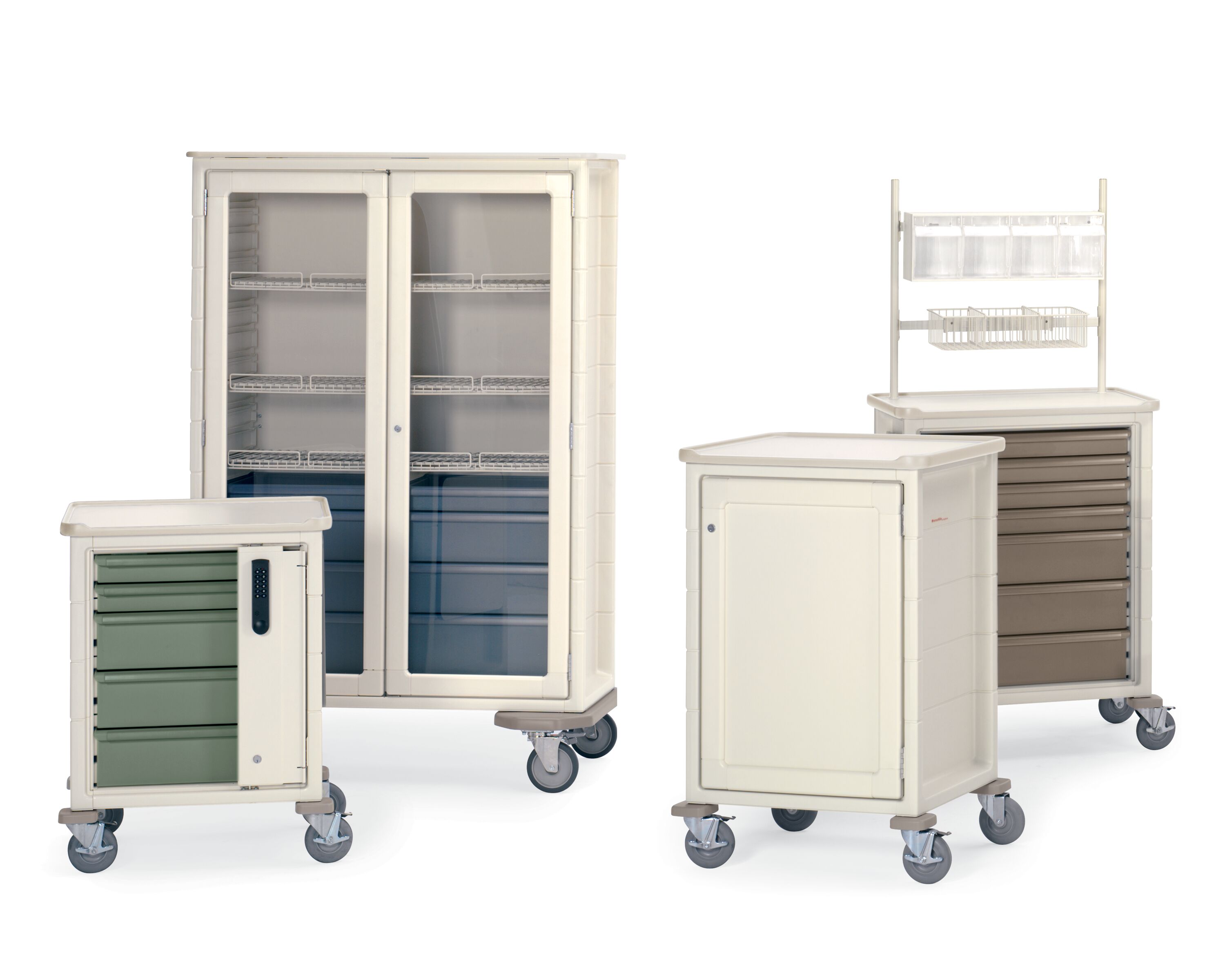 Herman Miller Medical Storage Carts