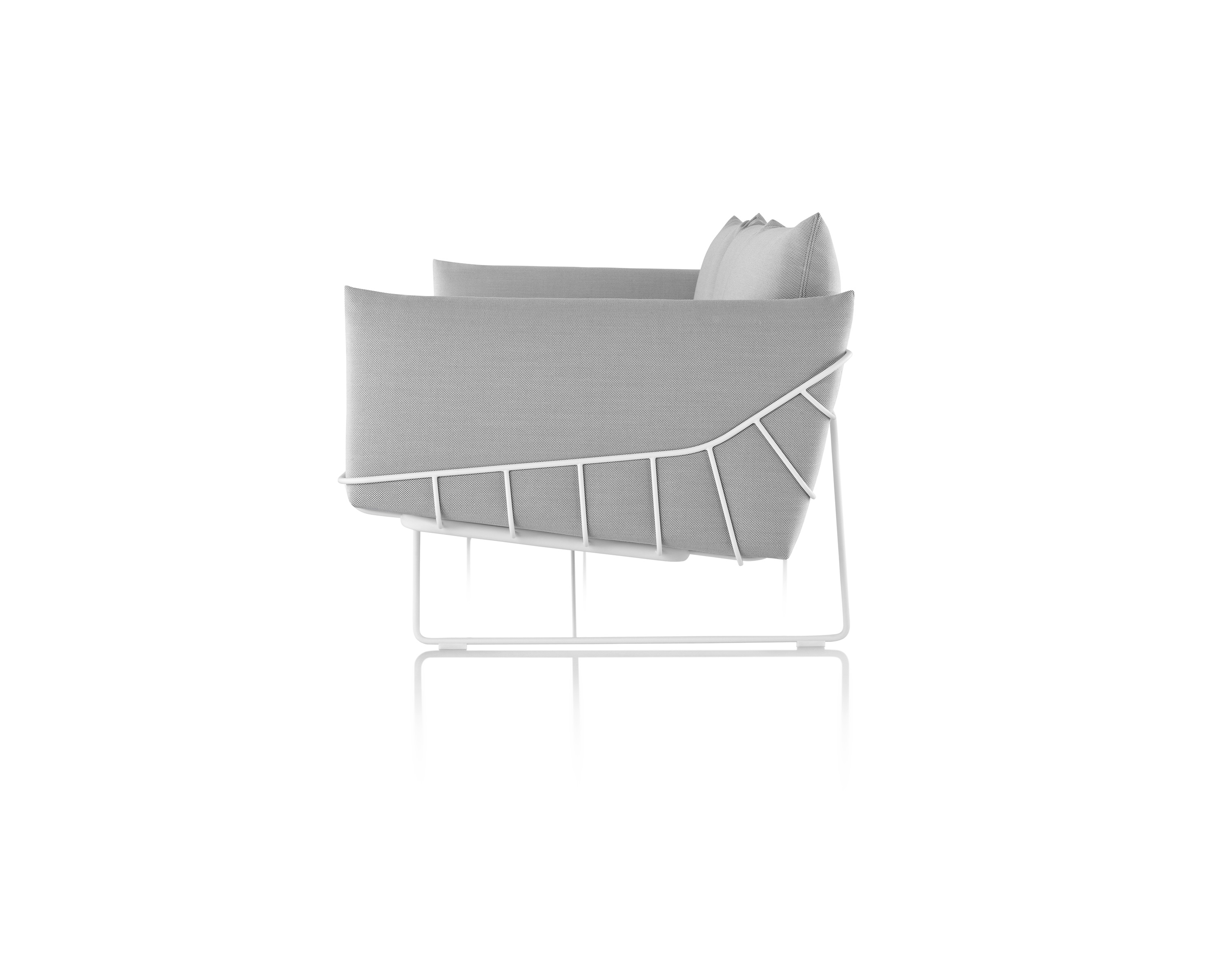 Herman Miller Wireframe Sofa Revit | Baci Living Room