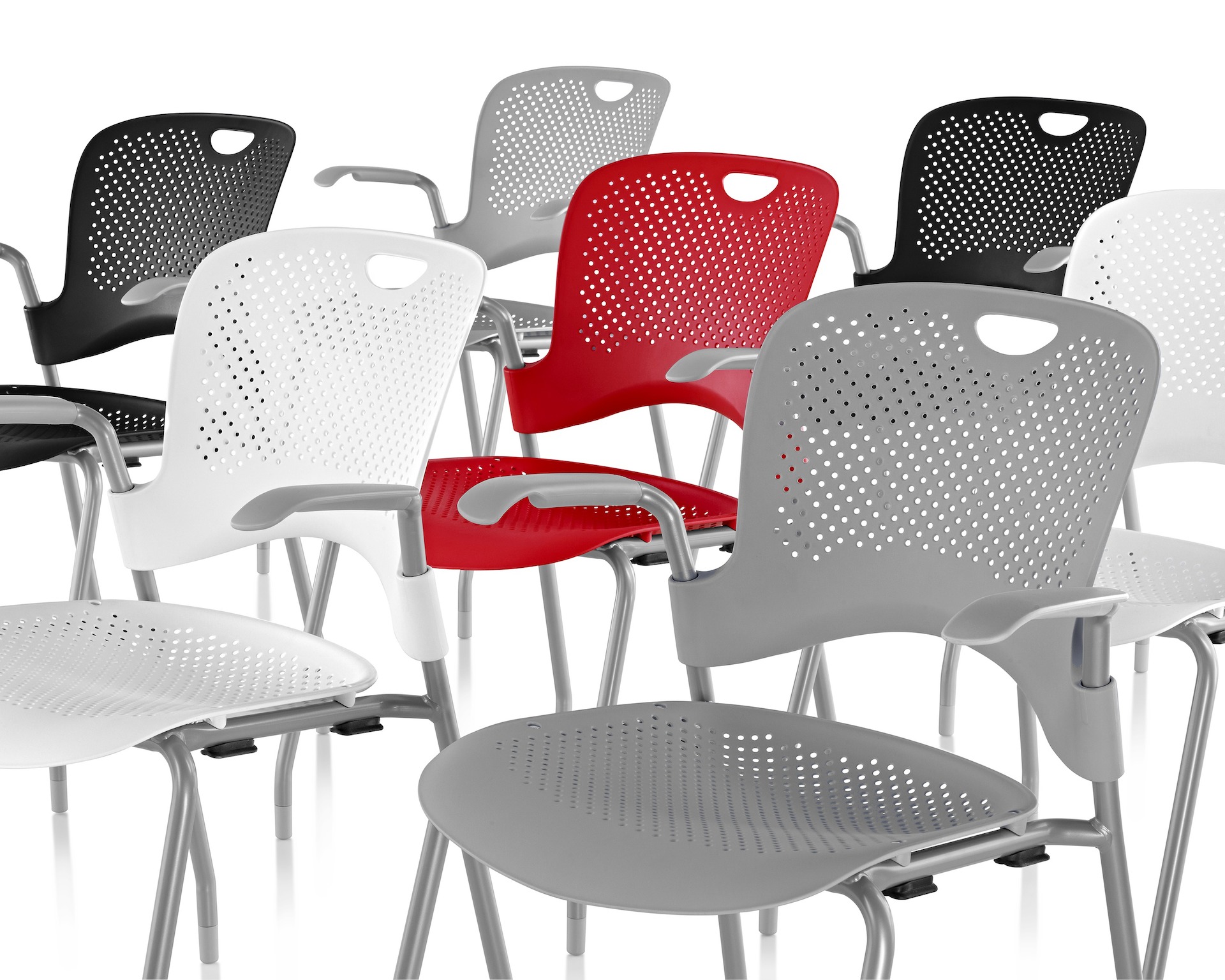 Caper Stacking Chairs - Herman Miller