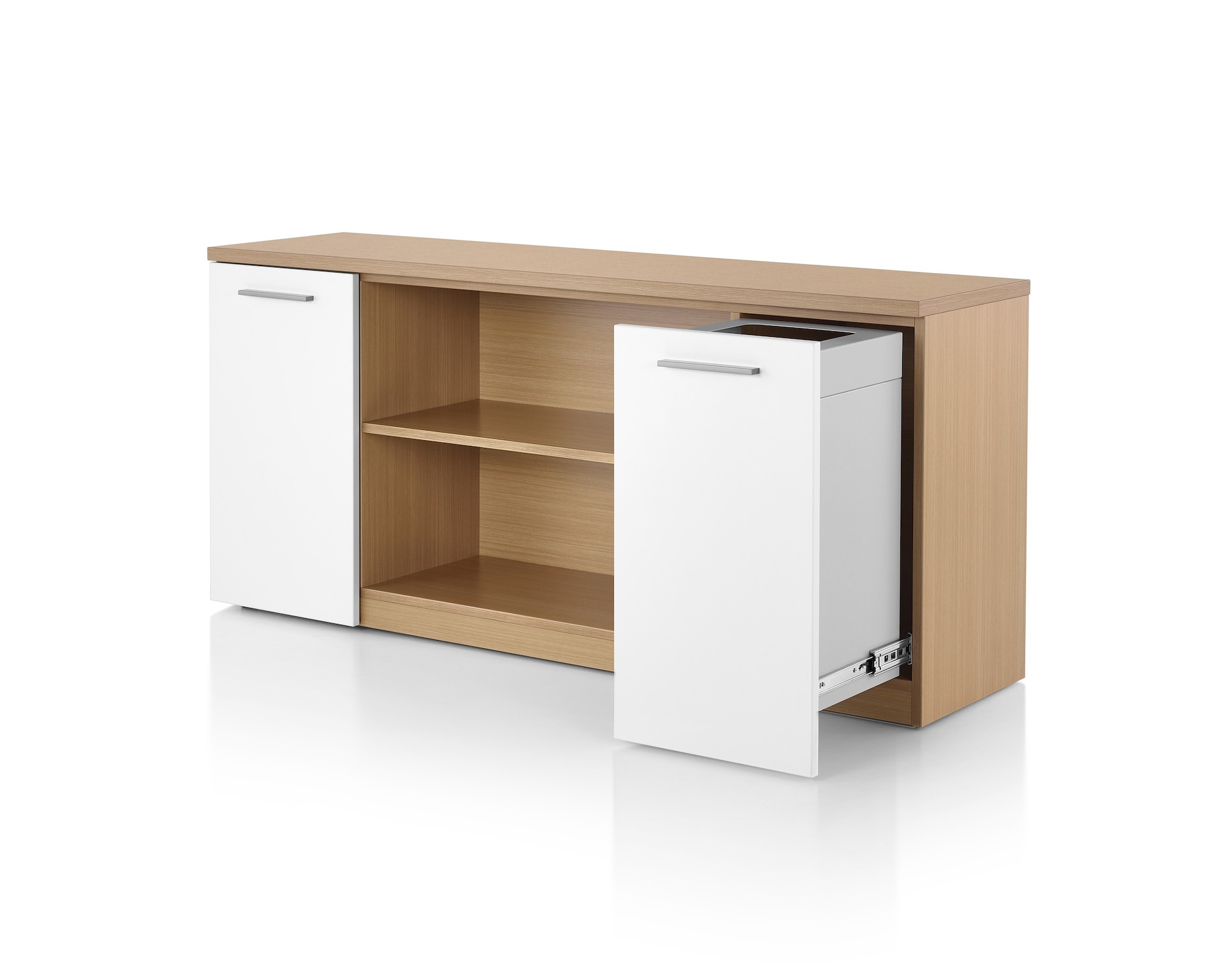 Tu Wood Recycle Bin - Herman Miller