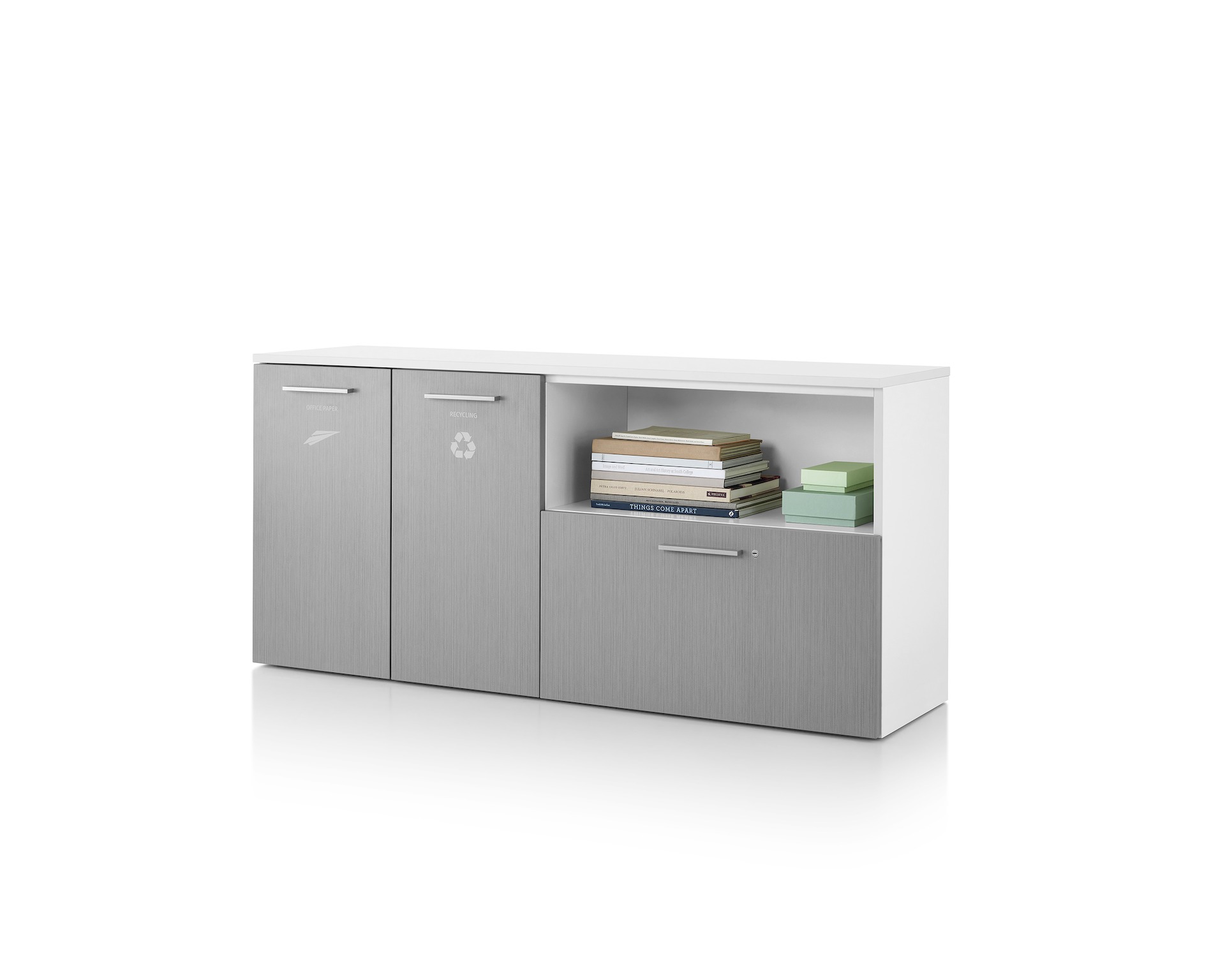 Tu Wood Recycle Bin - Herman Miller