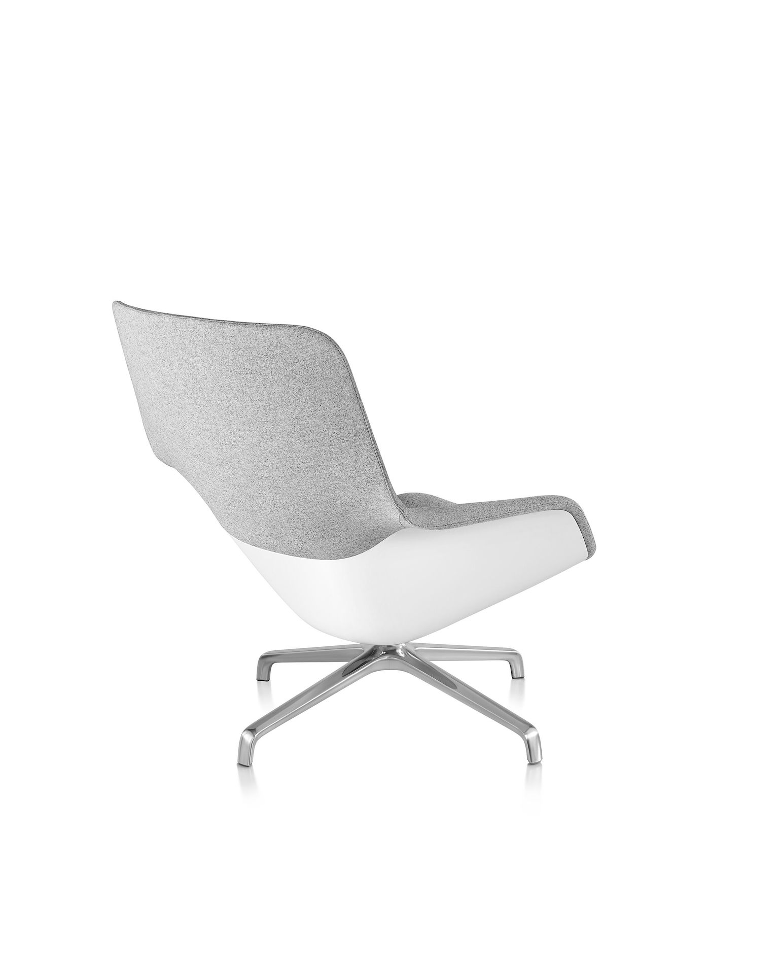 Striad Mid-Back Lounge Chair, Four Star Base - Herman Miller