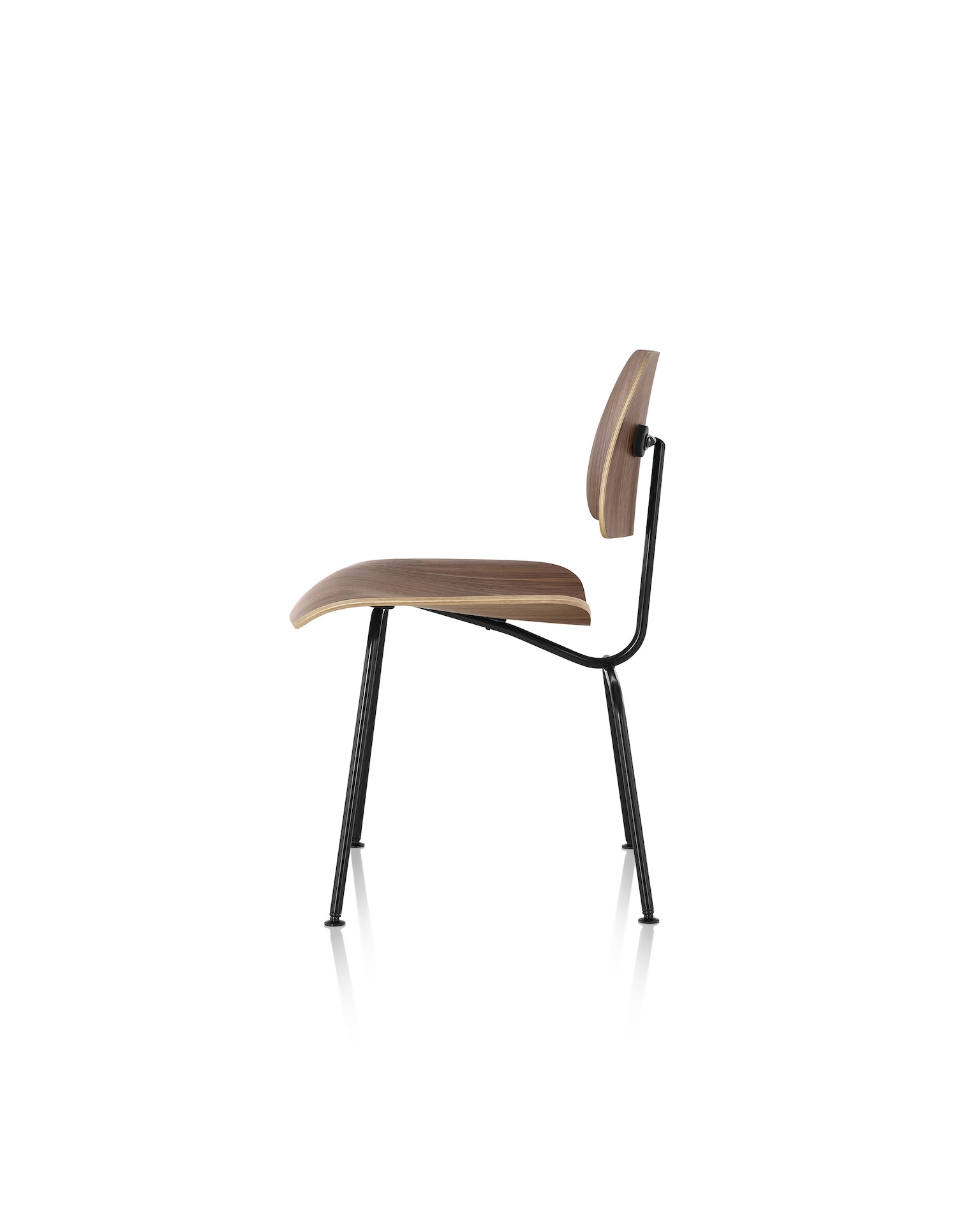 Eames Molded Plywood Dining Chair, Metal Base - Herman Miller