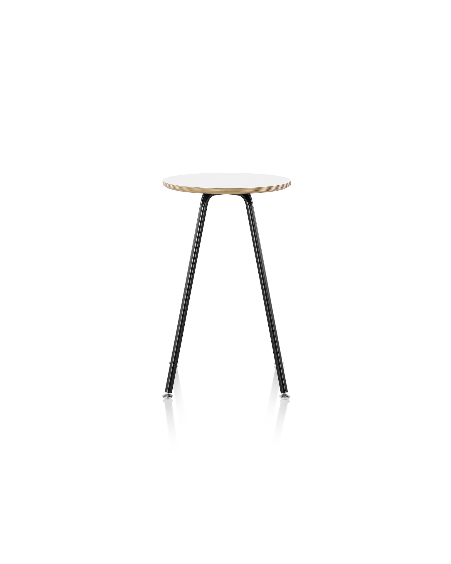 Swoop Work Table, 16-Inch Veneer Top - Herman Miller