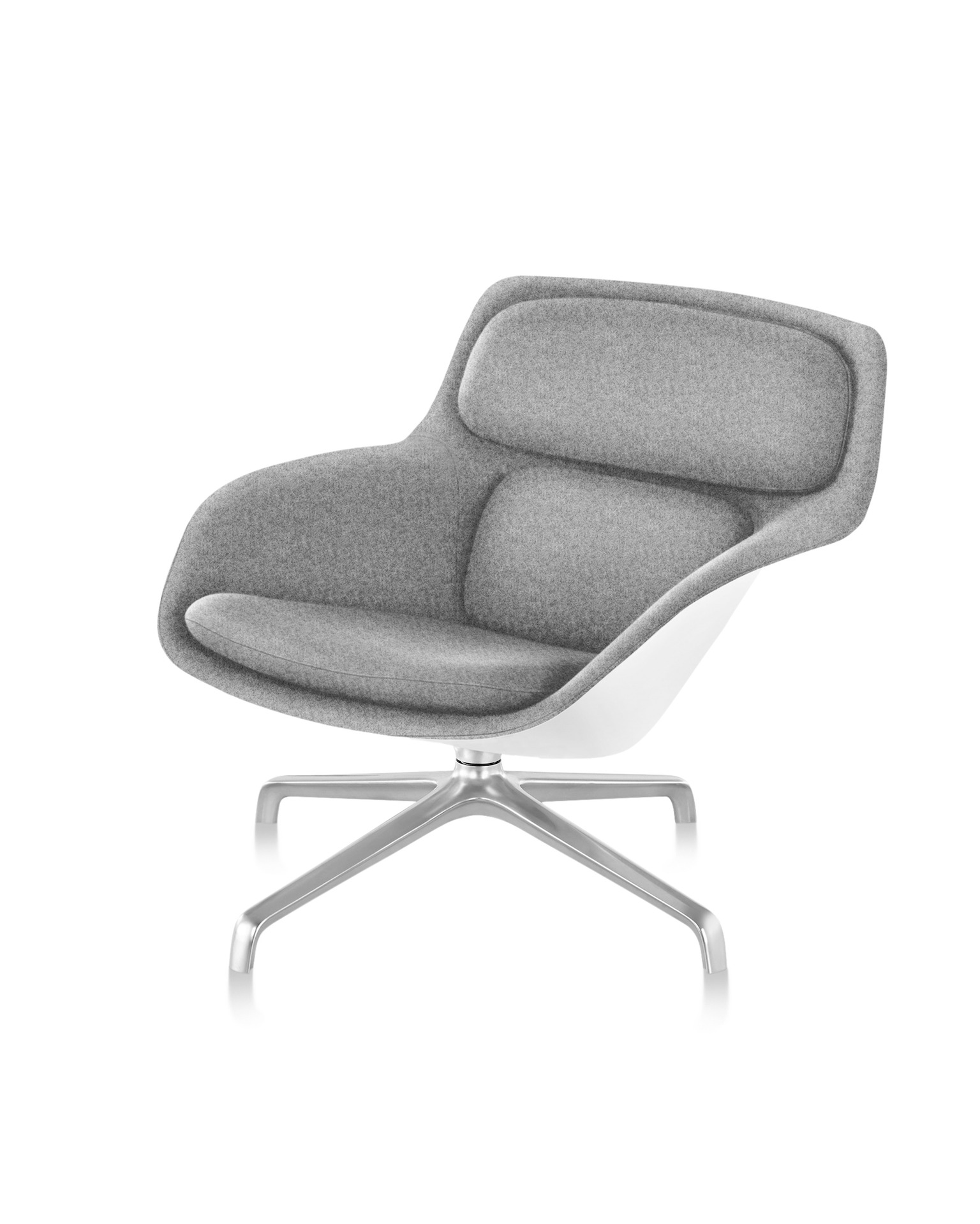 Striad Low-Back Lounge Chair, Four Star Base - Herman Miller