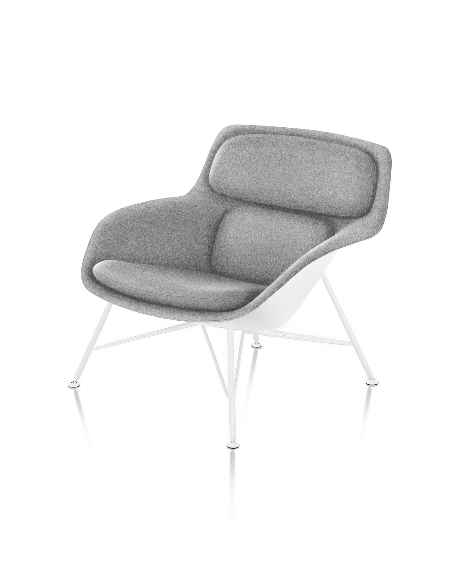 Striad Low-Back Lounge Chair, Wire Base - Herman Miller