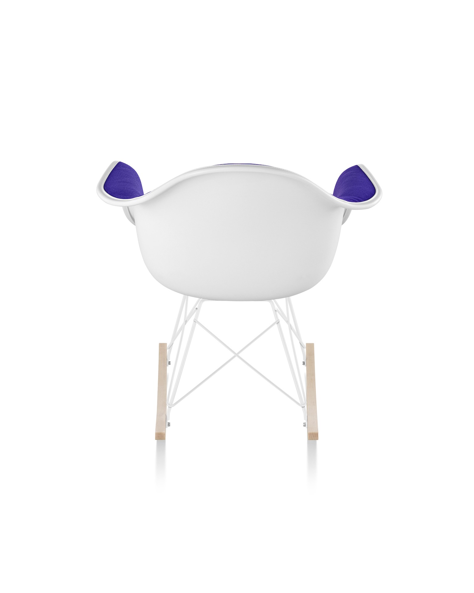 Eames Molded Plastic Armchair, Rocker Base - Herman Miller