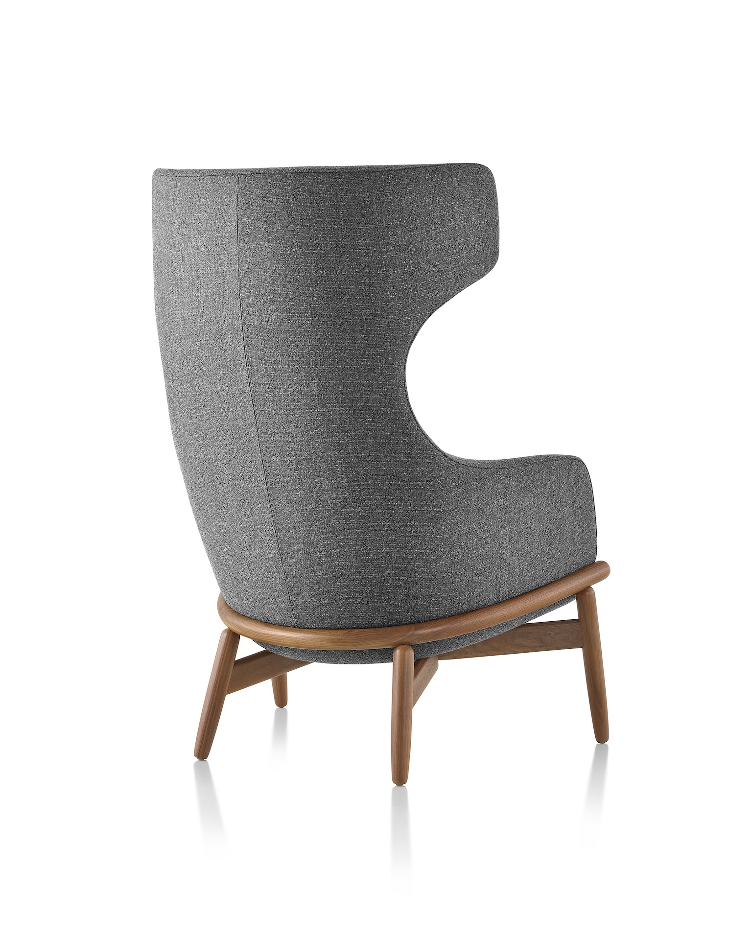 Reframe Lounge Seating, Wing-Back Chair - Herman Miller