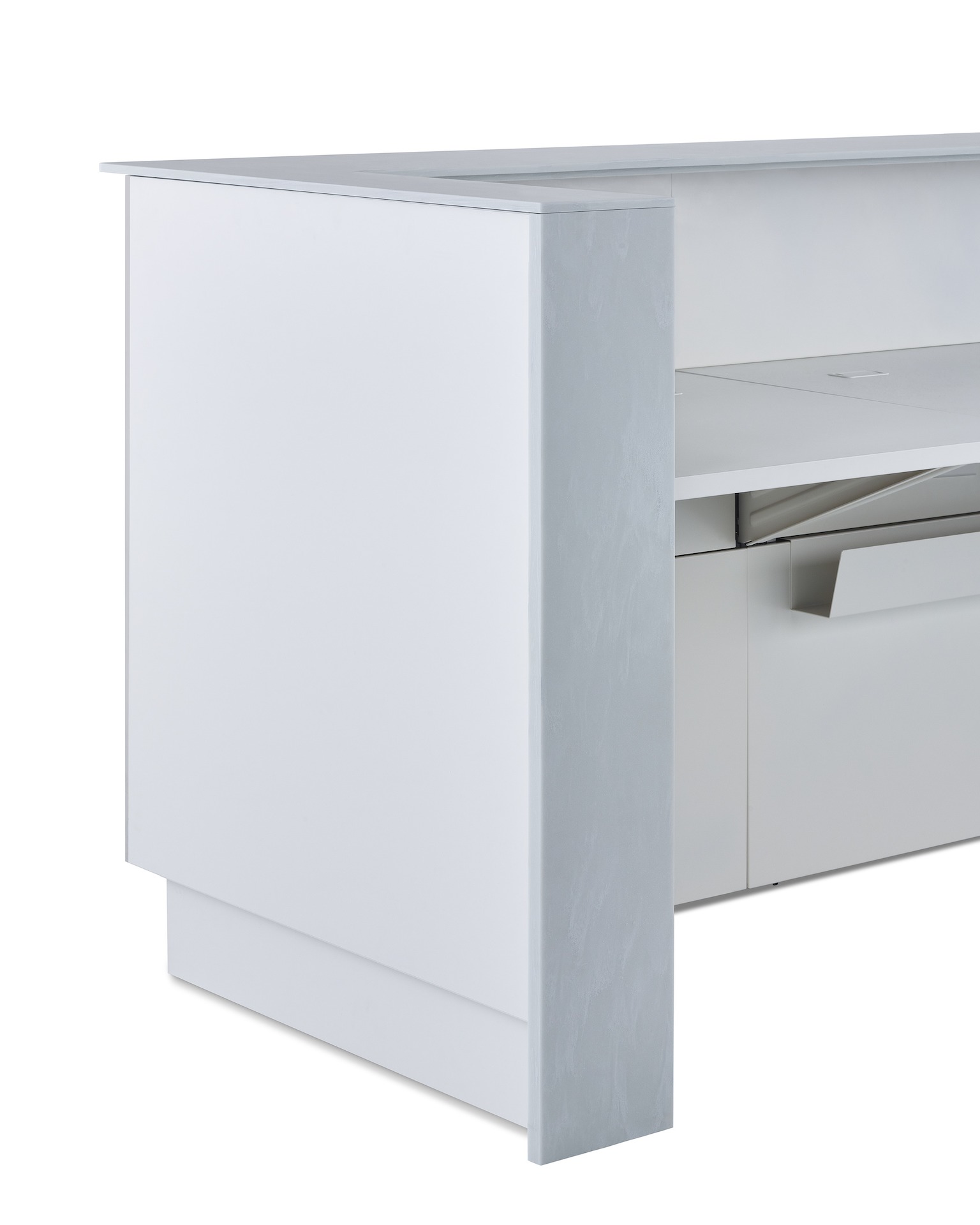Commend Nurses Station, Corner Closeout - Herman Miller