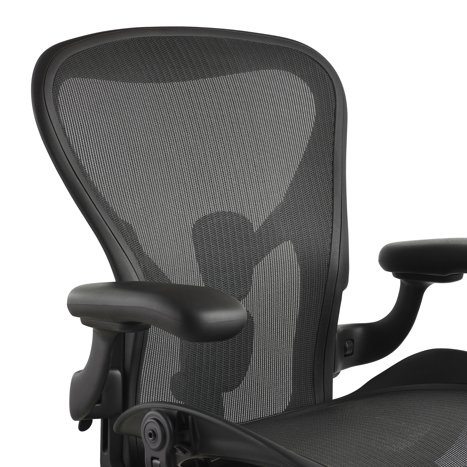 Aeron Chair, Onyx Ultra Matte, Adjustable PostureFit SL - Herman Miller