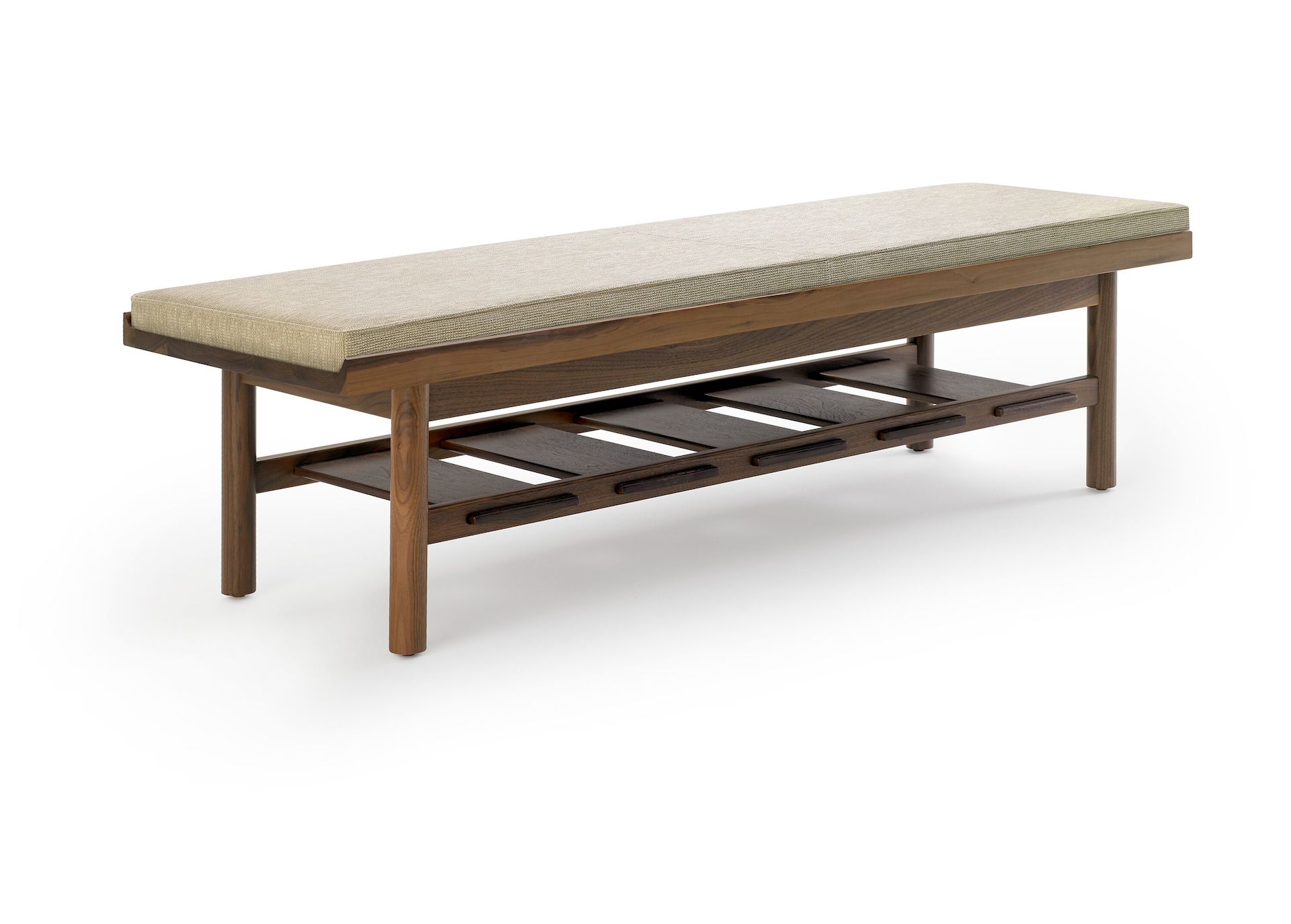 Nemschoff Tamarack Table and Bench - Herman Miller