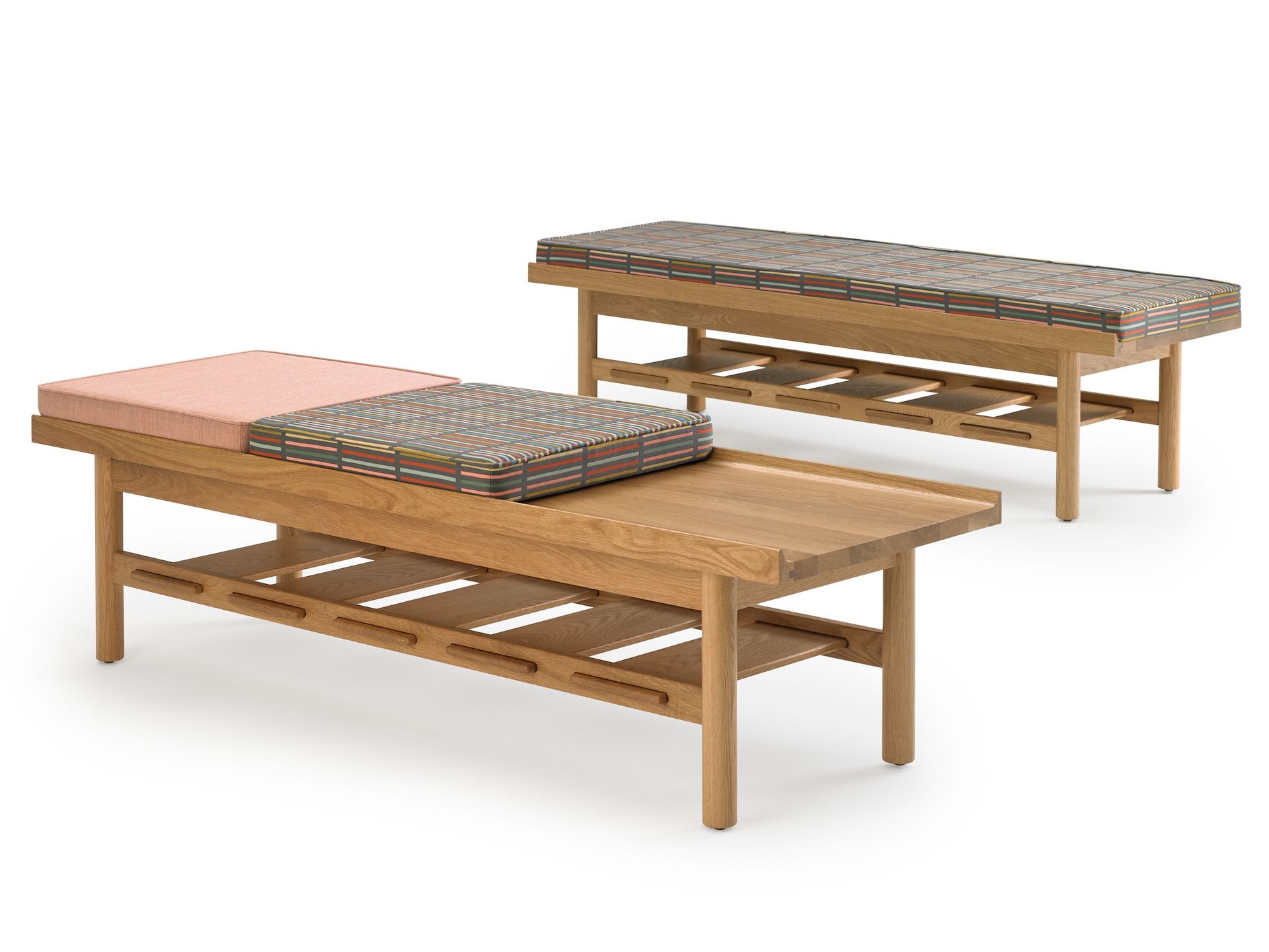 Nemschoff Tamarack Table and Bench - Herman Miller