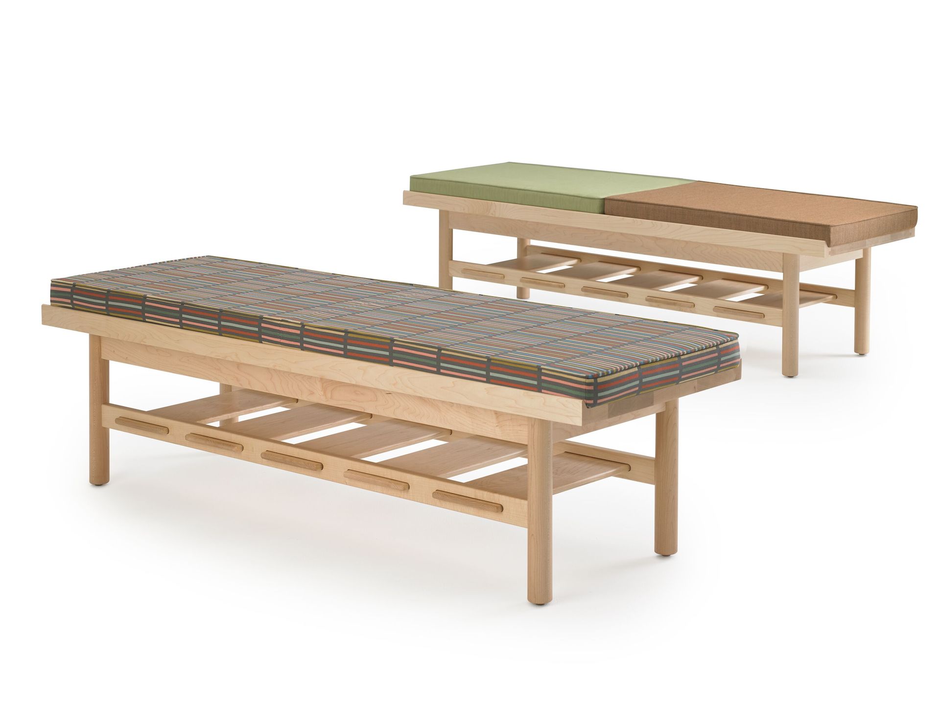 Nemschoff Tamarack Table and Bench - Herman Miller