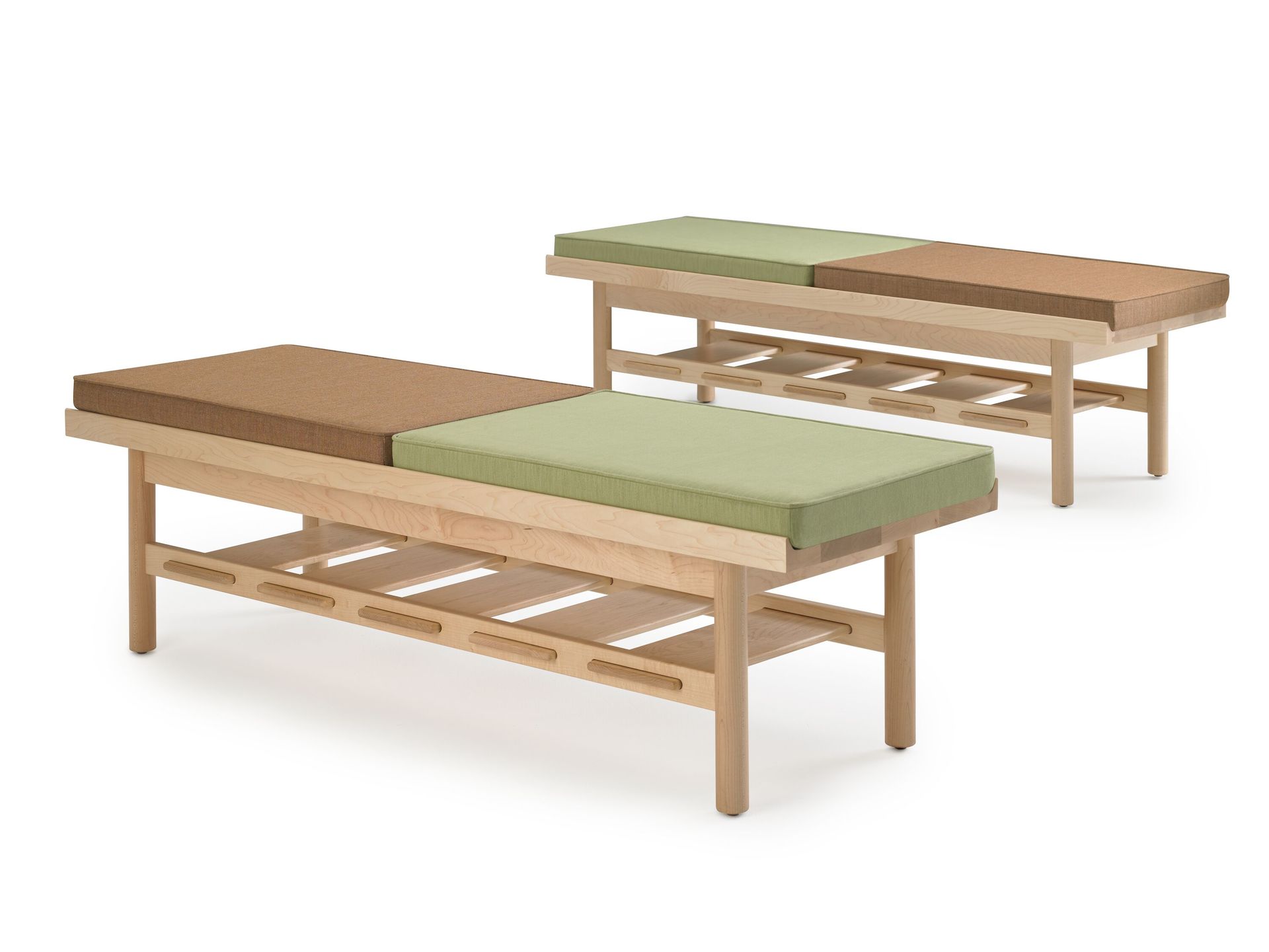 Nemschoff Tamarack Table and Bench - Herman Miller