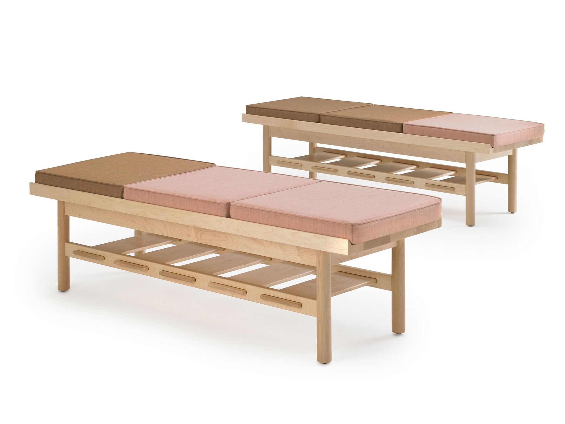 Nemschoff Tamarack Table and Bench - Herman Miller