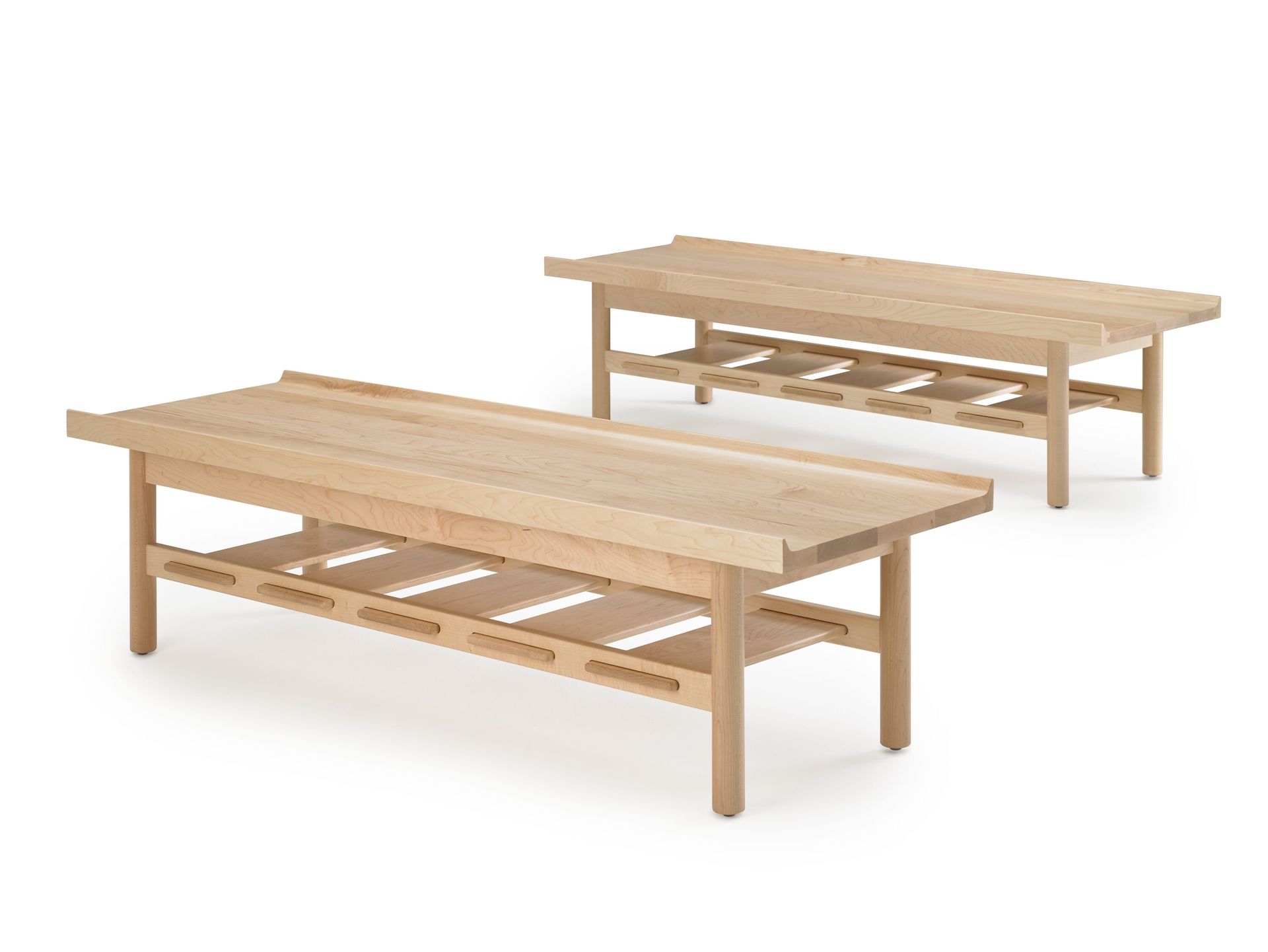 Nemschoff Tamarack Table and Bench - Herman Miller