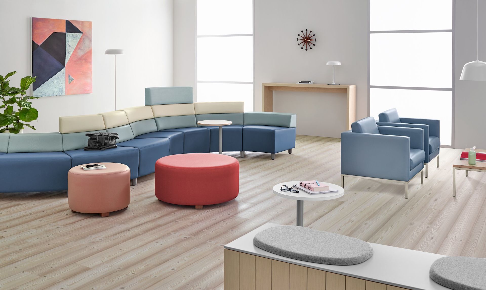 Nemschoff Steps Lounge System - Herman Miller