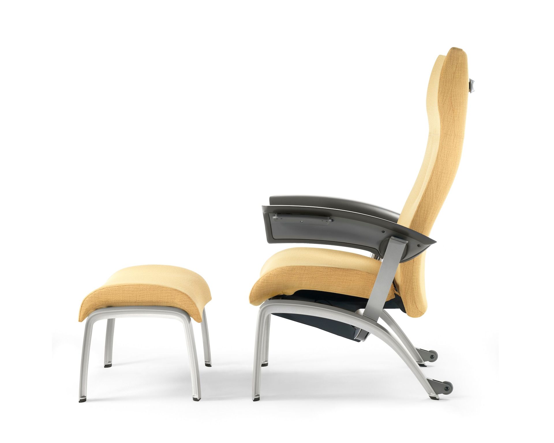 Nemschoff Nala Patient Chair and Ottoman - Herman Miller