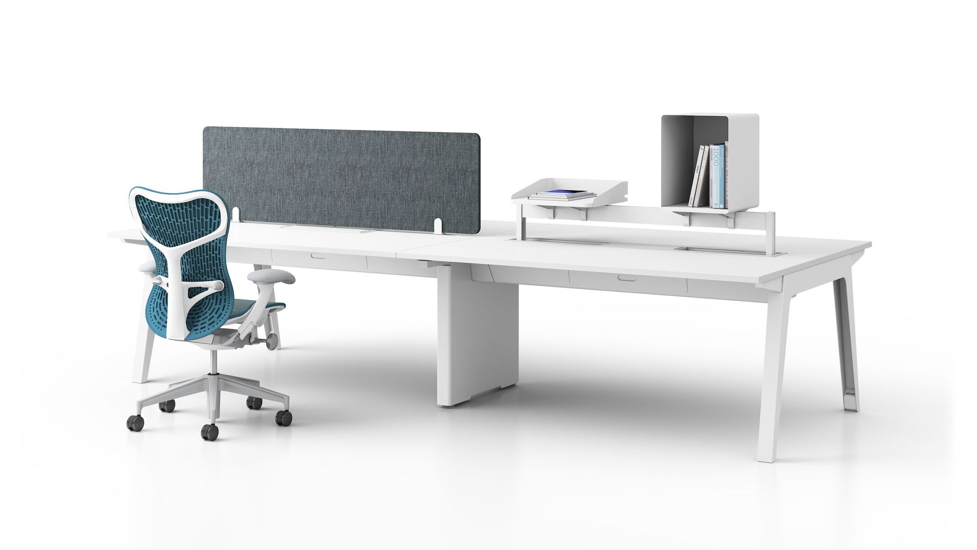 Byne System with Mirra 2 Chair - Herman Miller