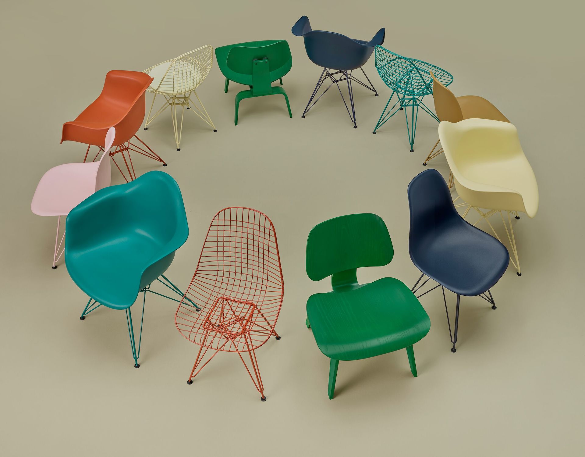 Eames Chair Circle, HM x HAY Collection - Herman Miller