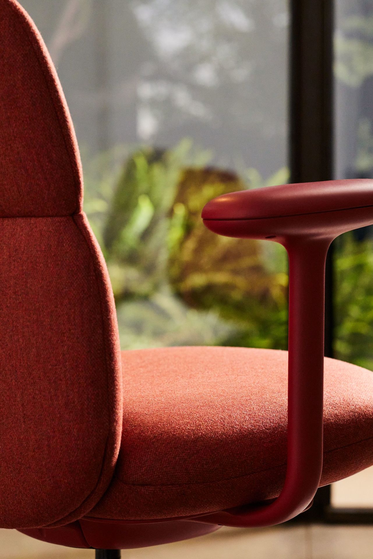Asari Chair, Mid-Back Canyon Detail - Herman Miller