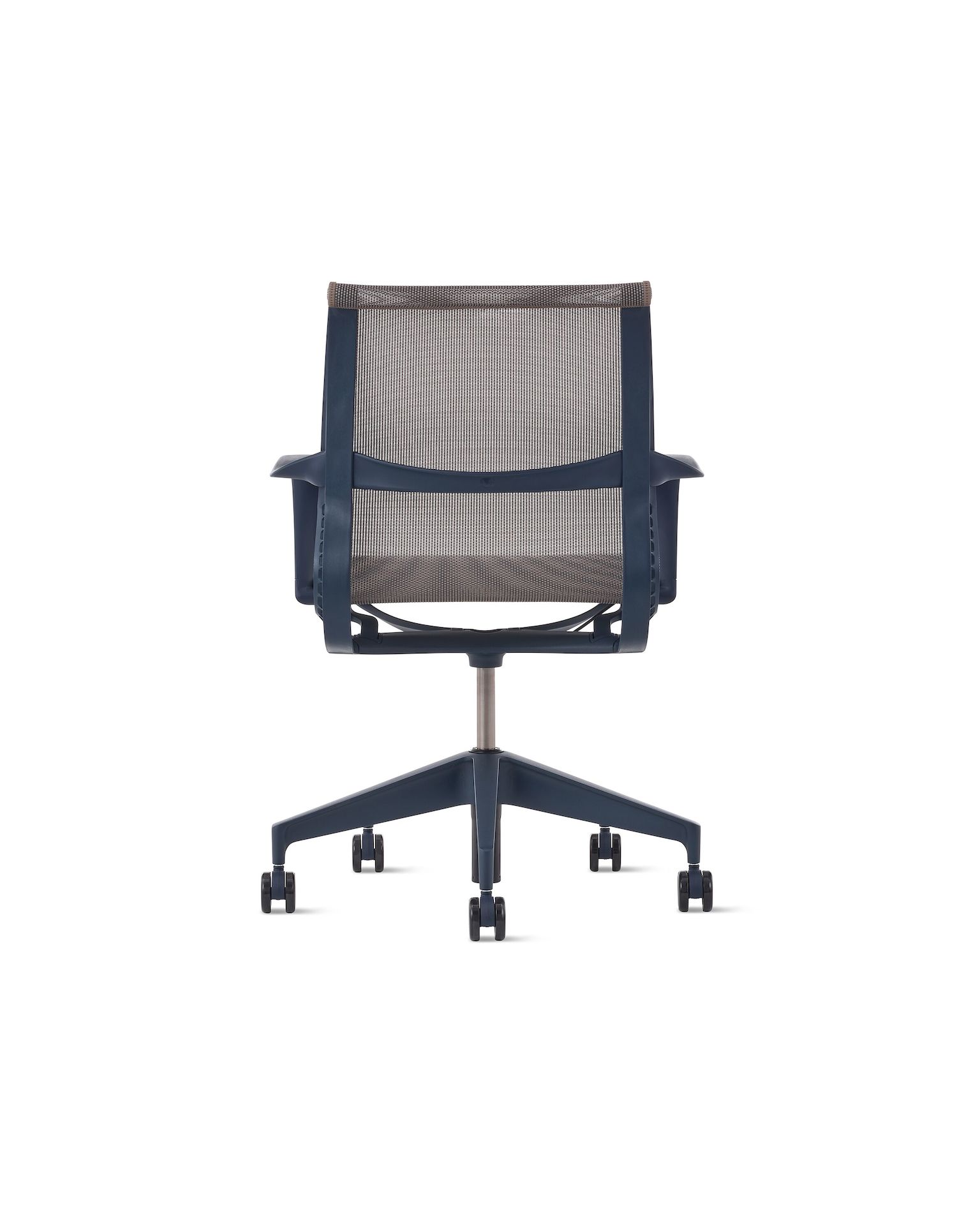 Setu Chair, Nightfall Frame and Base, Cocoa Suspension - Herman Miller