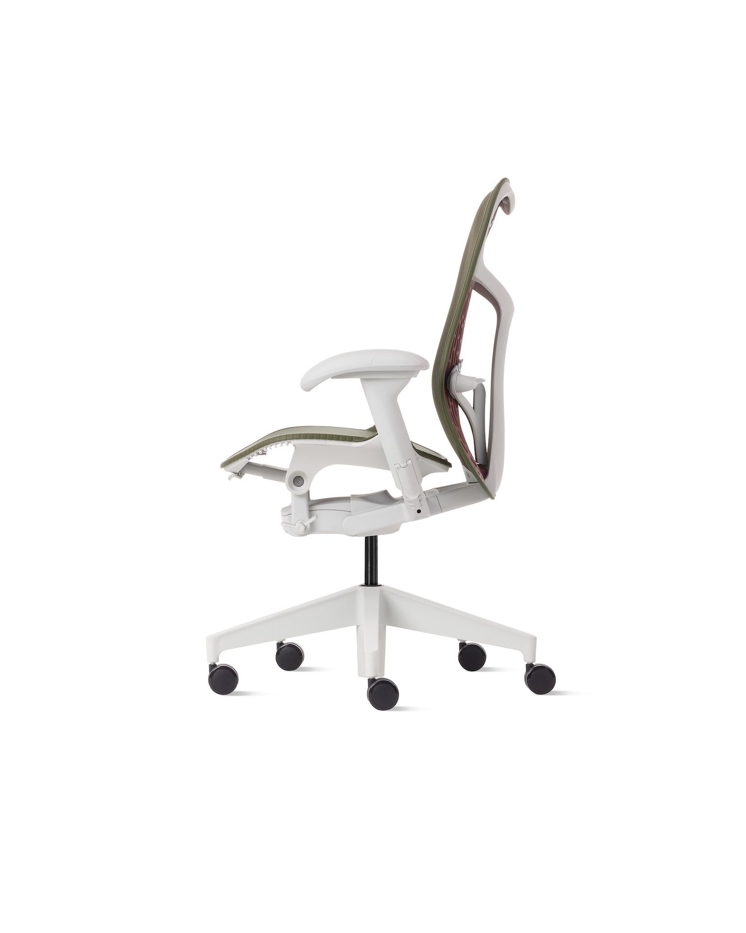 Mirra 2 Chair, Butterfly Back, Olive, Color-block Back Alpine Frame ...