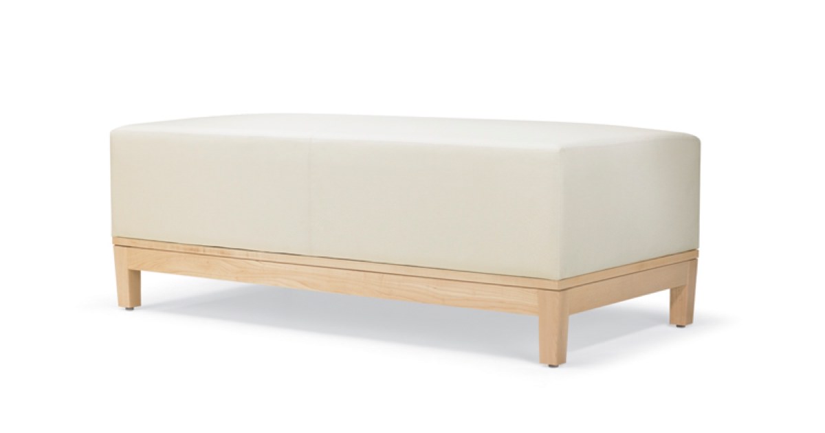 Nemschoff Brava Platform Bench - Healthcare Multiple Seating - Herman ...